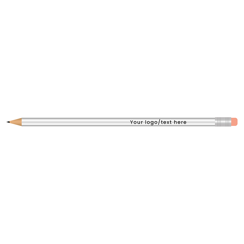 Metallic Silver Pencil | Custom Pencils | Judges