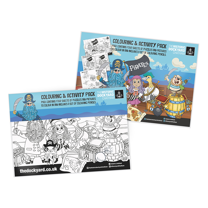 Colouring and Sticker Activity Pack, Judges