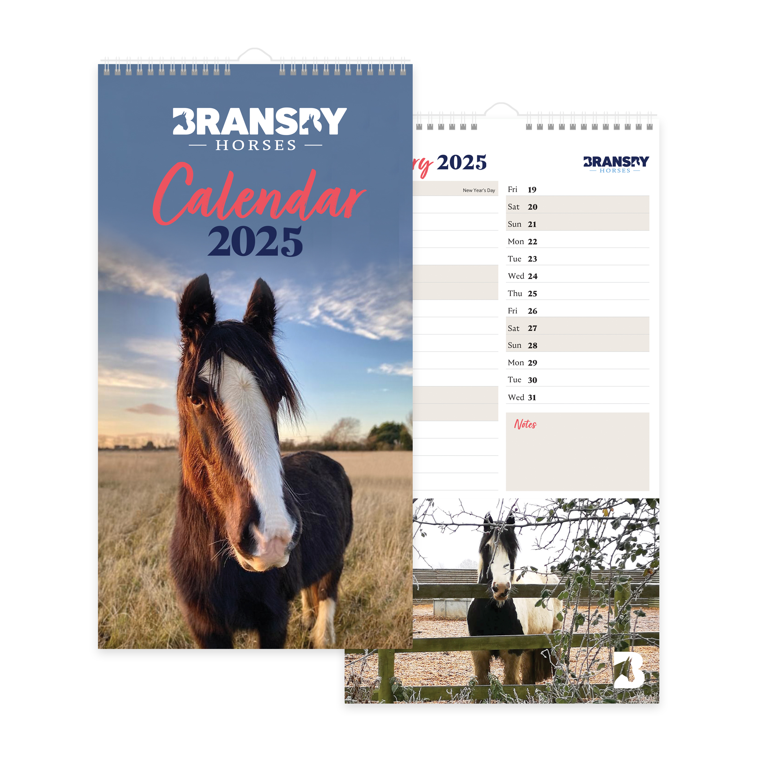 Slim Calendar with Detachable Postcards | Bespoke | Judges