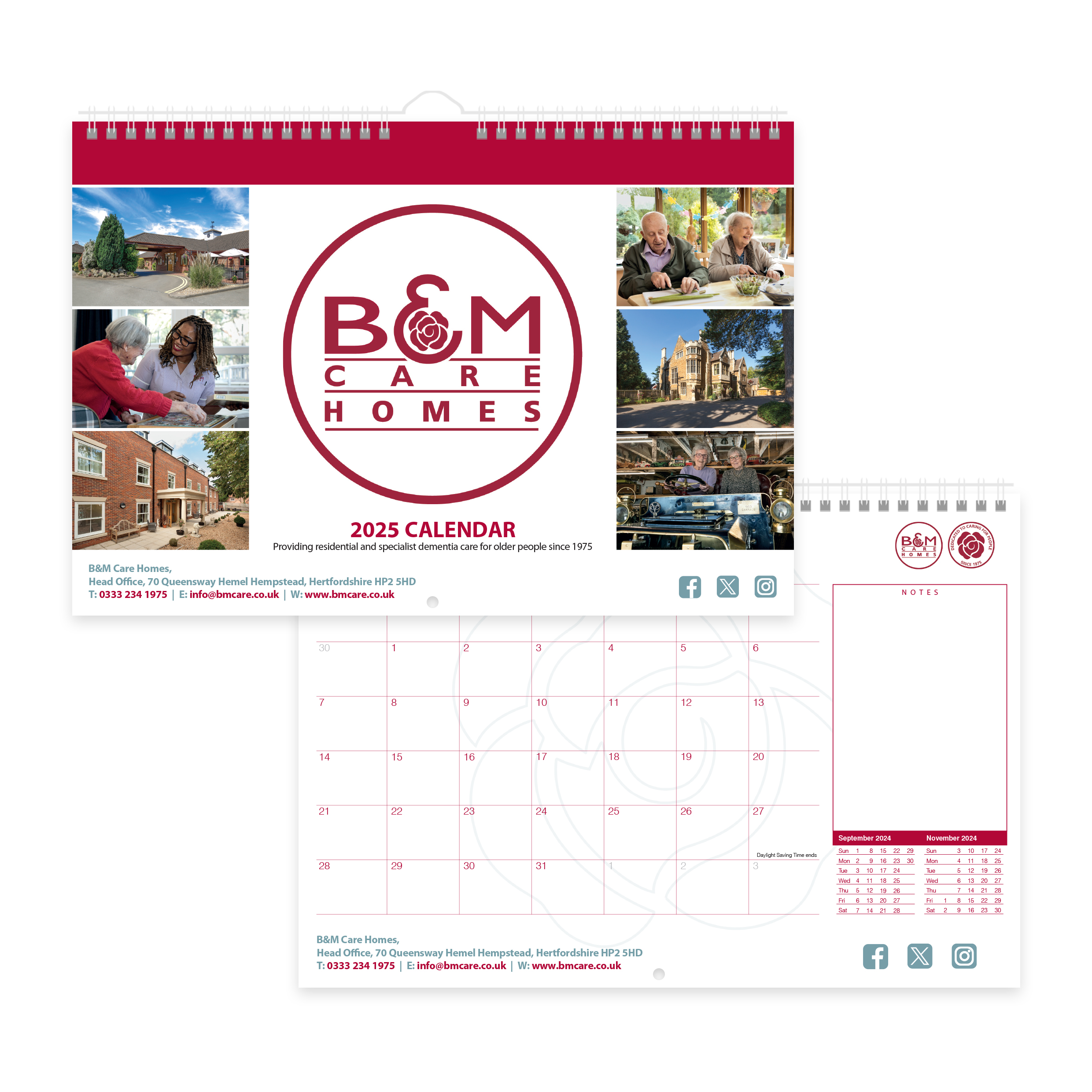 Landscape Prime Calendar | Bespoke Calendars | Judges